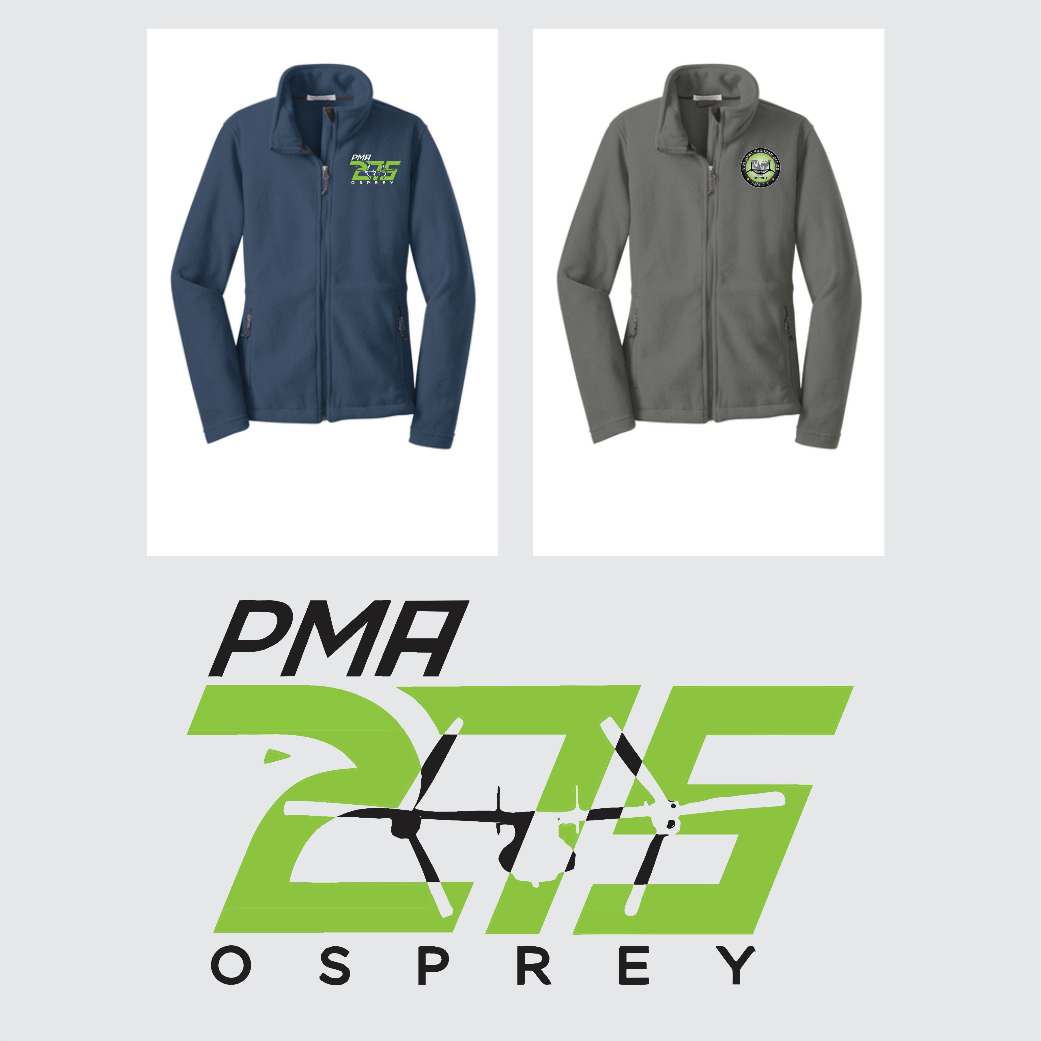 PMA 275 Fleece Full Zip Jacket (Ladies) [L217] – Studio 206